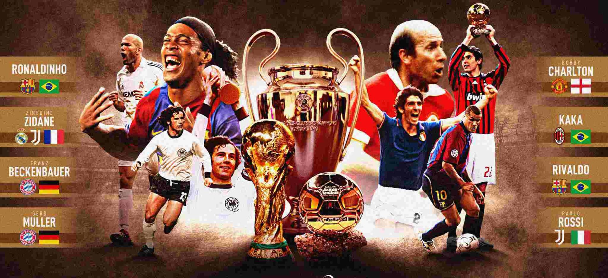 9 Footballers That Have Won The FIFA World Cup, Ballon d'Or and The UEFA Champions League ...