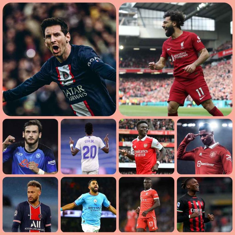 Top 10 Best Wingers In The World 2023 - FootballOrbit